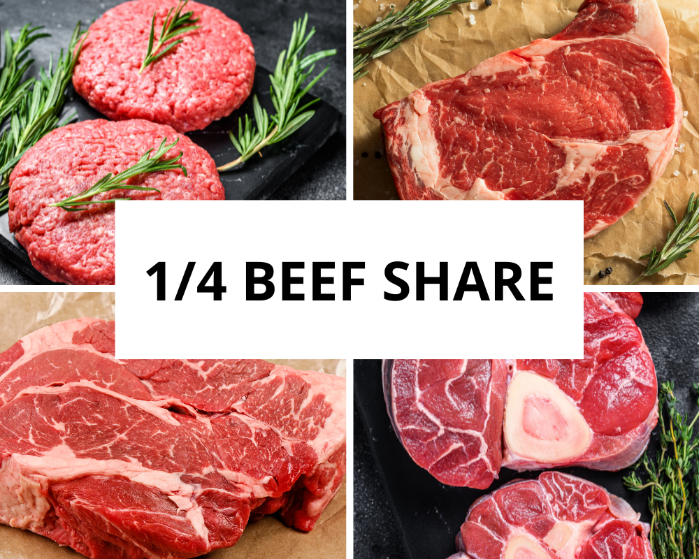 Quarter Beef Share | Texas Grass Fed Beef – Cosgray Farms